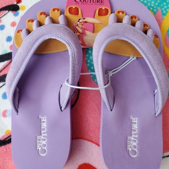 Pedi Couture QVC | Shoes | Nwt Pedi Couture Qvc Pedicure Sandals L 8595 ...